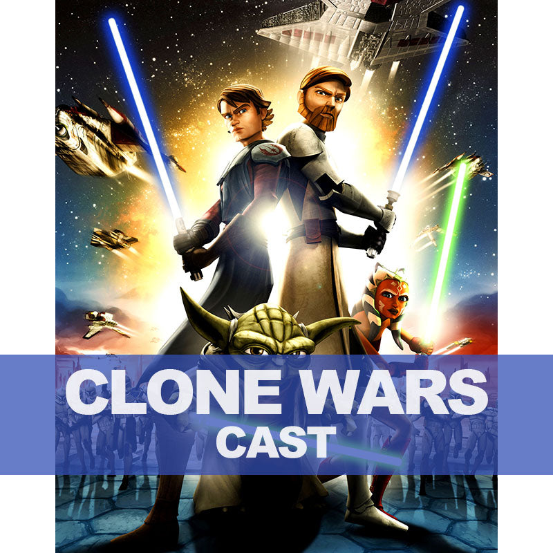 CLONE WARS CAST – Official Pix